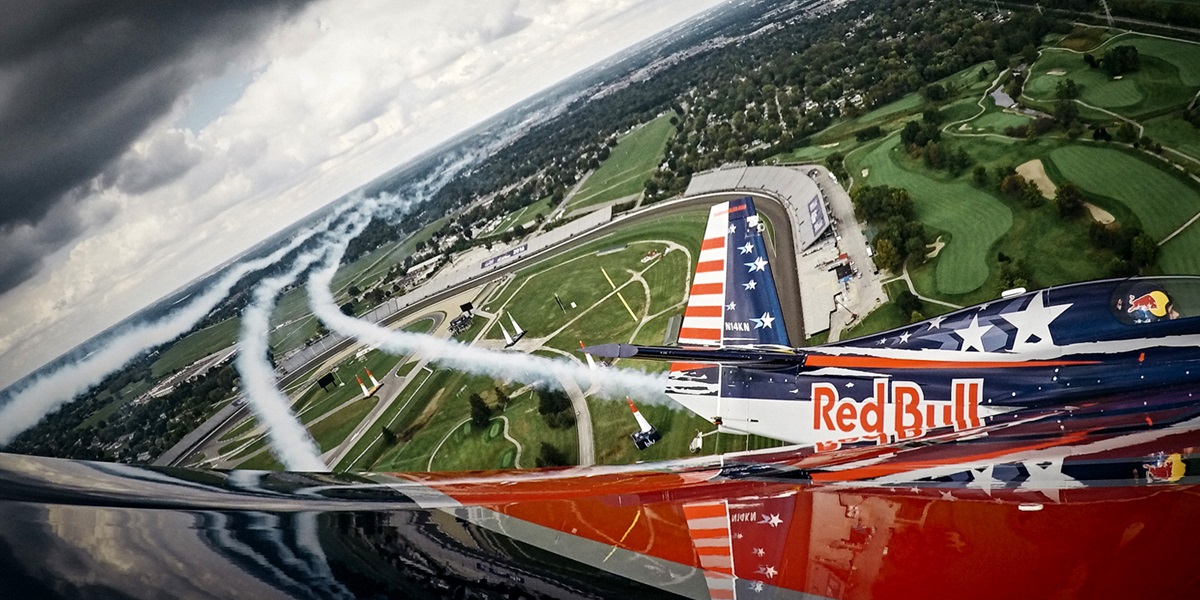 Setting Up a Land-Based Red Bull Air Race Track